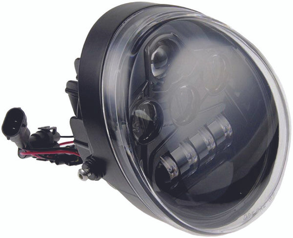 VROD VRSC LED HEADLIGHT BLACK & CHROME – twofistsforward